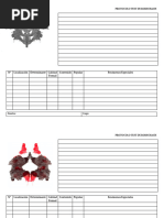 Protocolo de Localizacion Rorschach | PDF