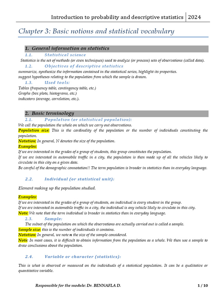 Chapter 3 Ipsd V.eng Original | PDF | Statistics | Probability Distribution