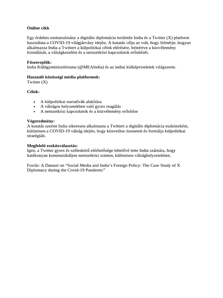 Online Cikk - Indiai Kutatas | PDF