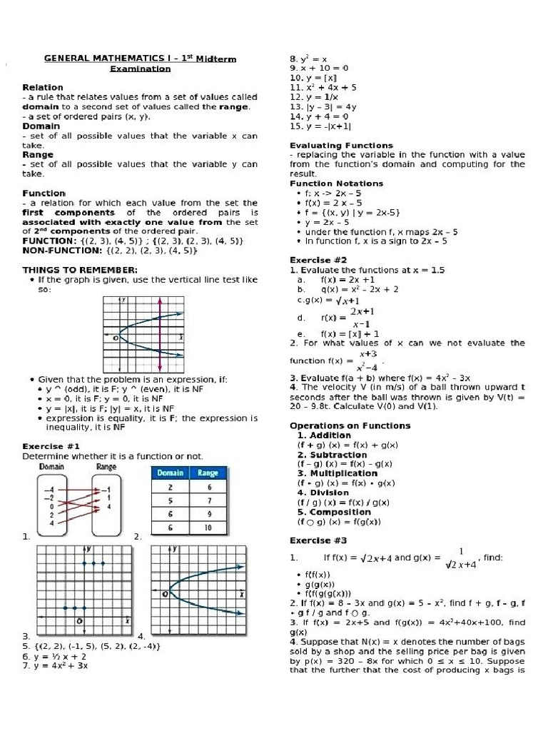 1.1 GENMATH | PDF
