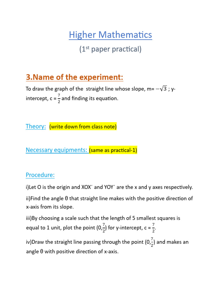 1st Paper Practical 3 | PDF