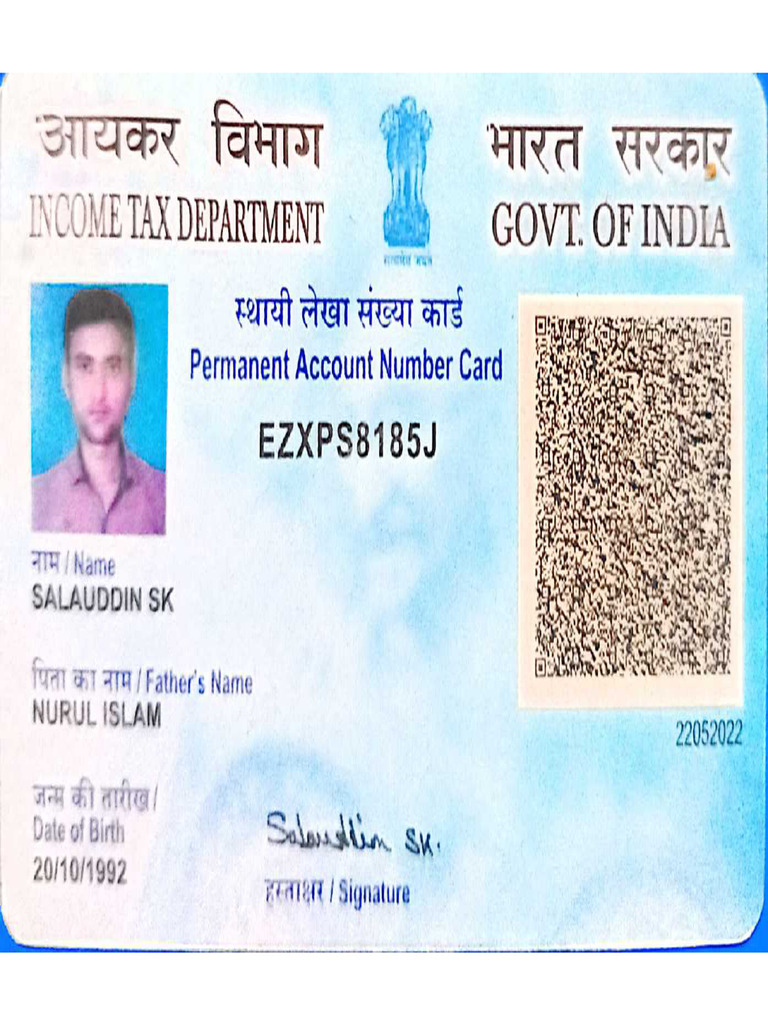Pan Card PDF | PDF