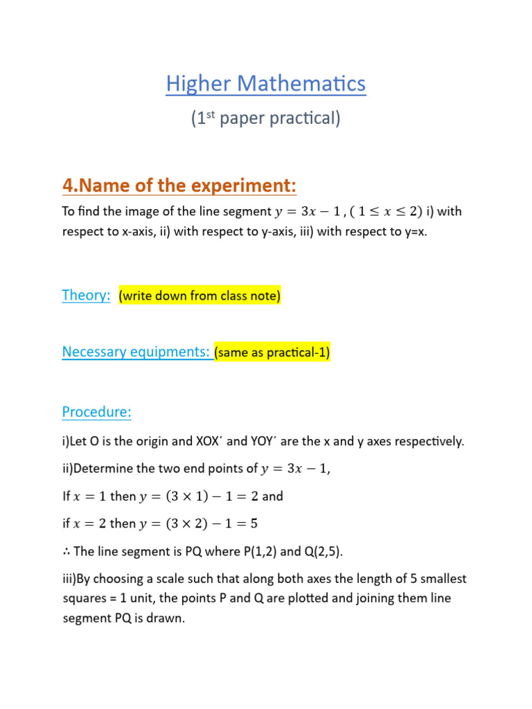 1st Paper Practical 4 | PDF