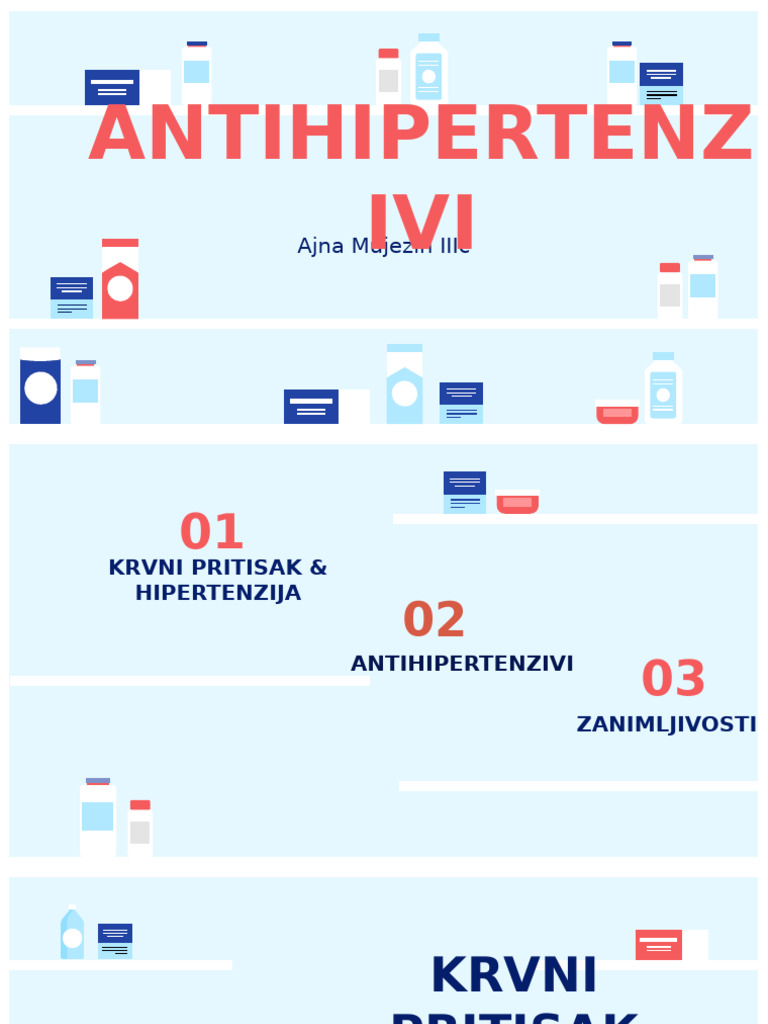 Antihipertenzivi | PDF