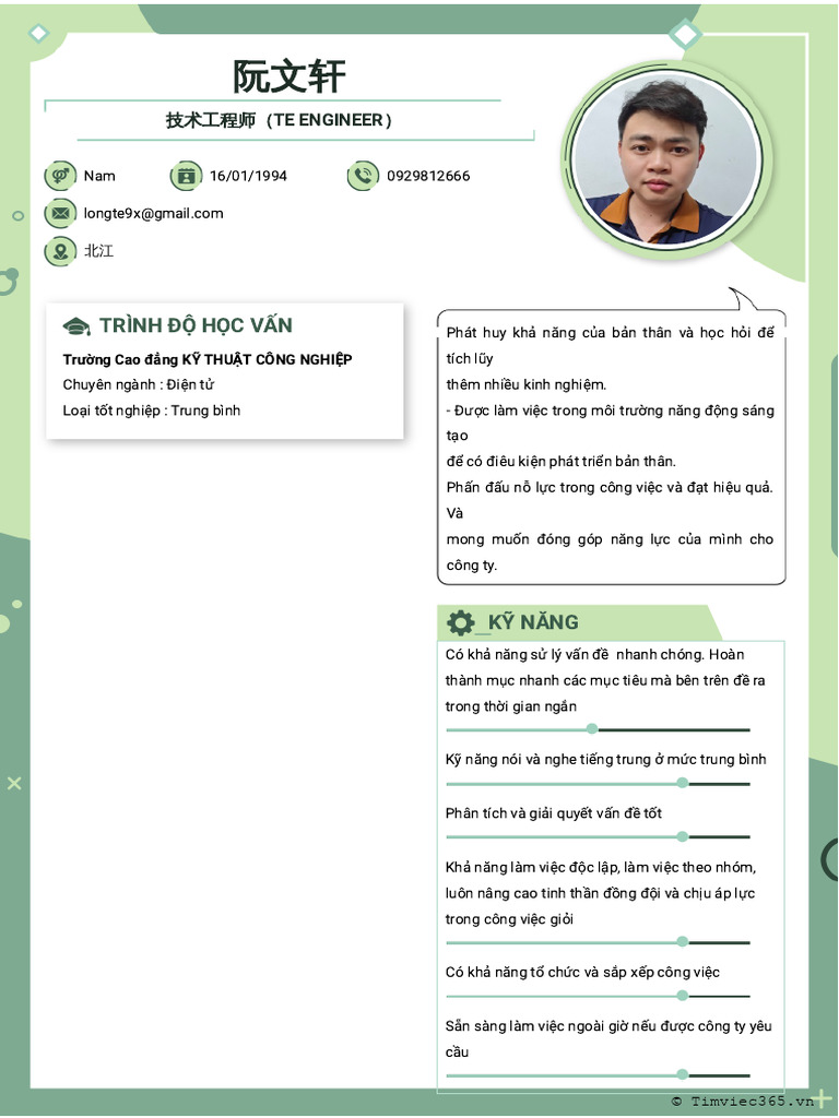 CV Te | PDF