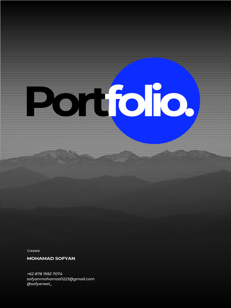 Portofolio Mohamad Sofyan | PDF