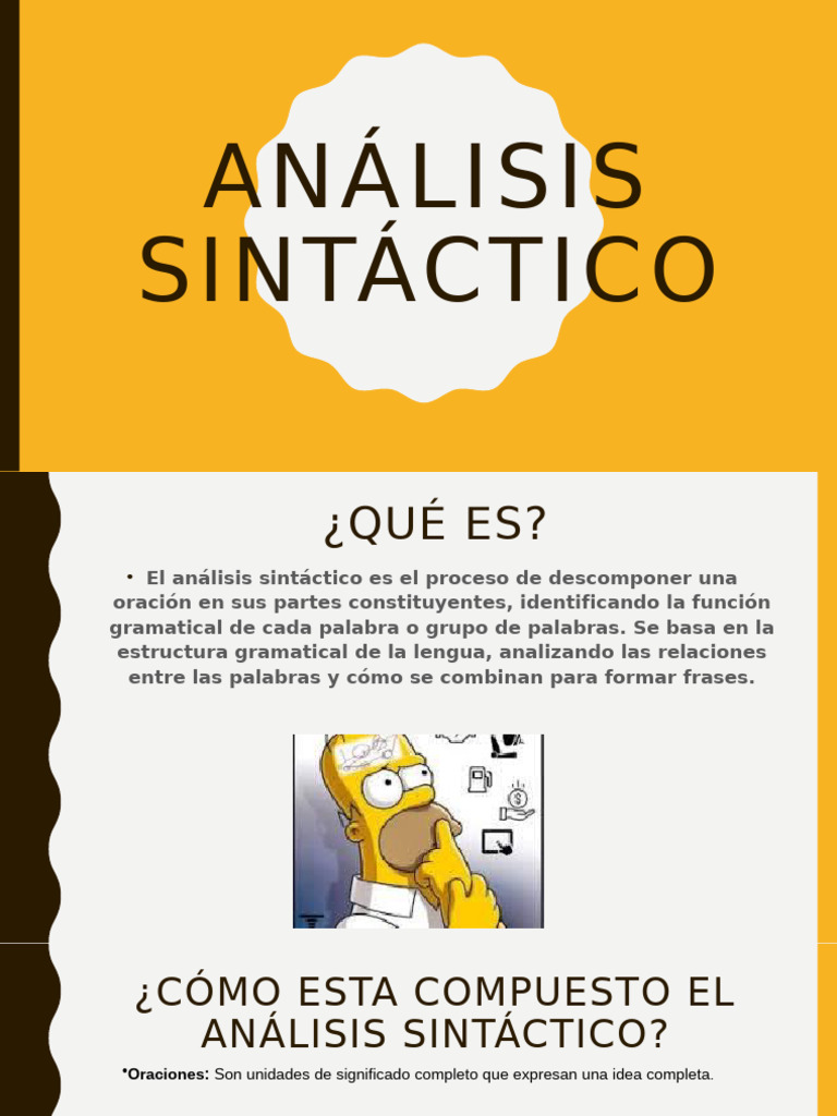 Guía de Análisis Sintáctico de Oraciones | PDF | Predicado (Gramática ...