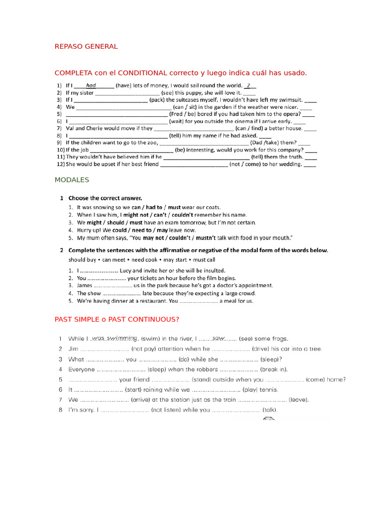 Repaso Acumulativo | PDF