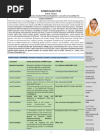World Bank CV Template | PDF | Project Management