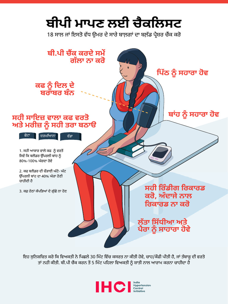 BP Checklist - Punjabi | PDF