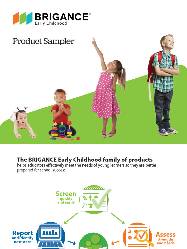 BRIGANCE Early Childhood Assessment Tools | PDF | Early Childhood ...