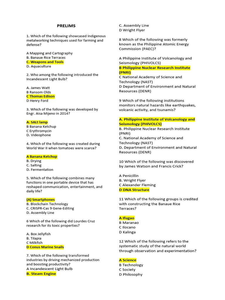 Sts Reviewer Prelims Prefinals (1) Hshshshsjs | PDF | Stem Cell | Space Exploration