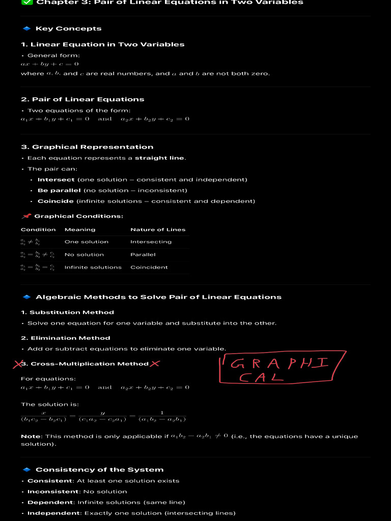 Polynomials Chapter 2 Summary 2 | PDF