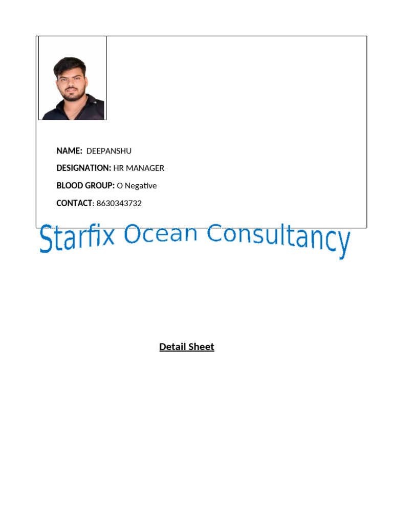 Deepanshu Sheet | PDF