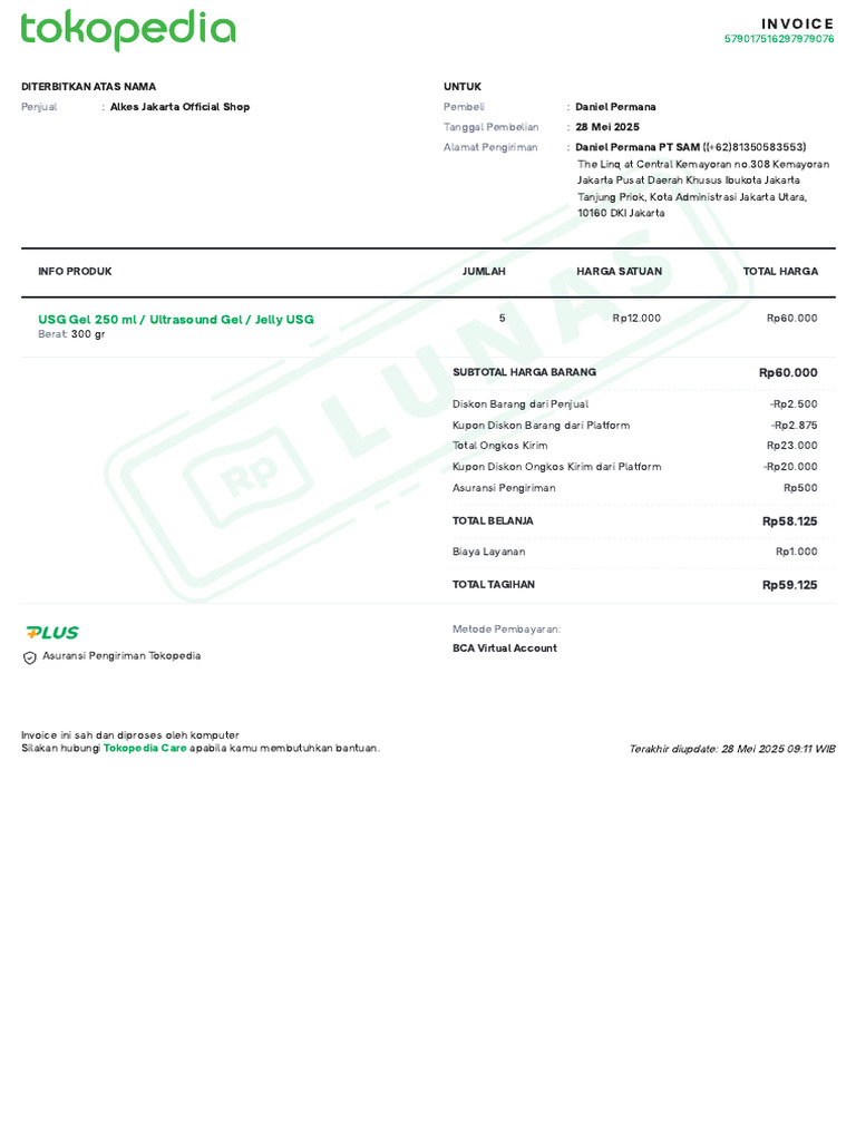 Invoice 579017516297979076 | PDF