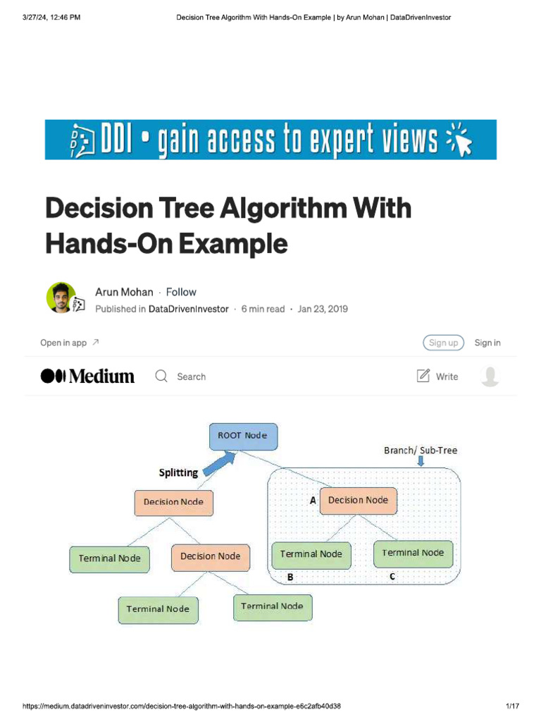 Decision Tree | PDF