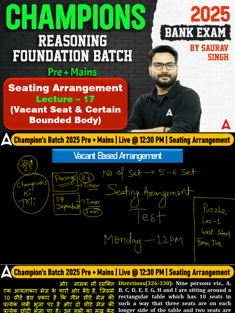 (Champion Fusion Reasoning Batch For 2025 Online Live Cla | PDF