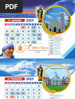 PDSB 2025-2026 Creed Days Calendar | PDF | Calendar