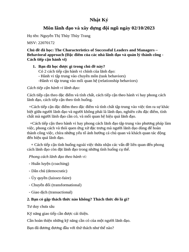 LD Week 4 | PDF