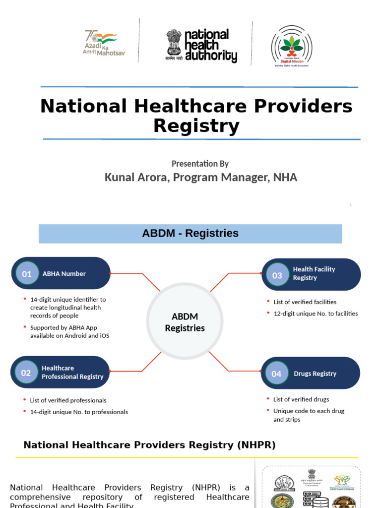 Understanding HFR ID Registration Process | PDF | Health Care | Health ...