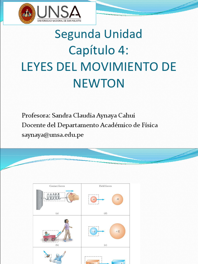 Leyes de Movimiento de Newton Explicadas | PDF | Fuerza | Las leyes del ...