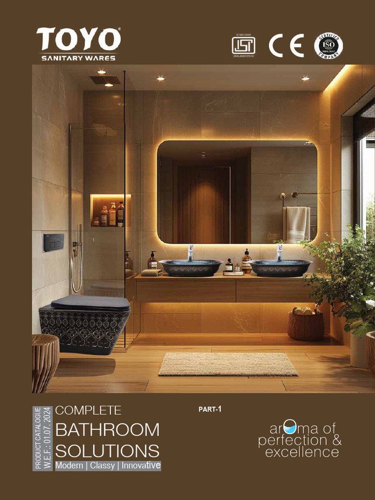 Catalogue Part-1 CP & Sanitary Ware W.E.F. 01-07-2024-2 | PDF | Tap (Valve)