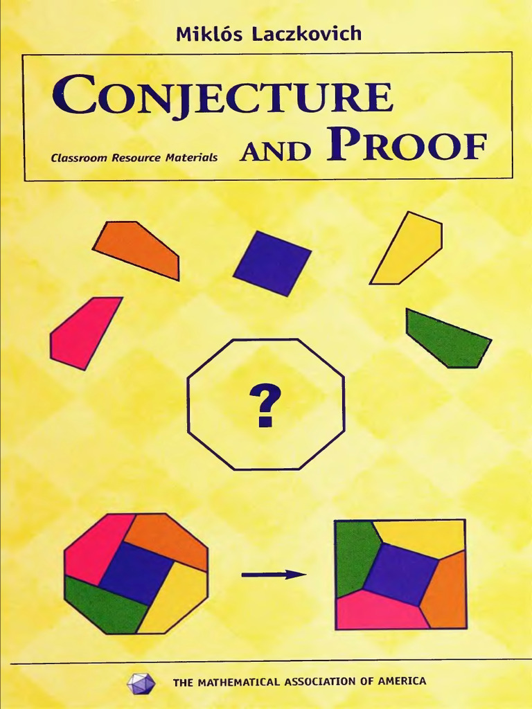 Conjecture and Proof by Miklós Laczkovich | PDF