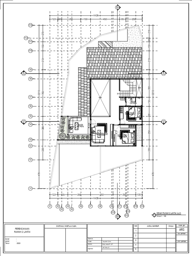 02.denah Lantai 2 | PDF