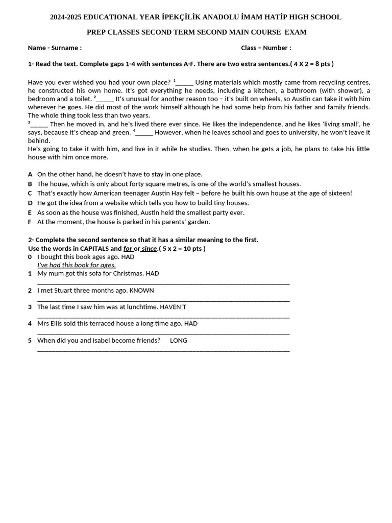 Prep.2.2. 2025 | PDF | Wales