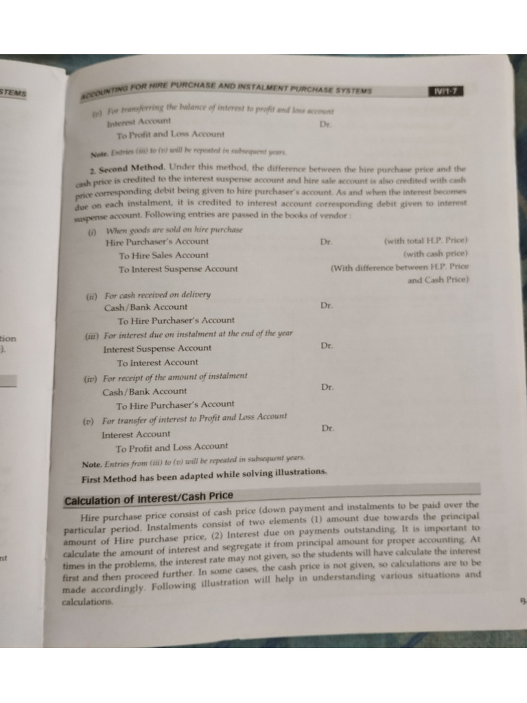 Hire Purchase System | PDF
