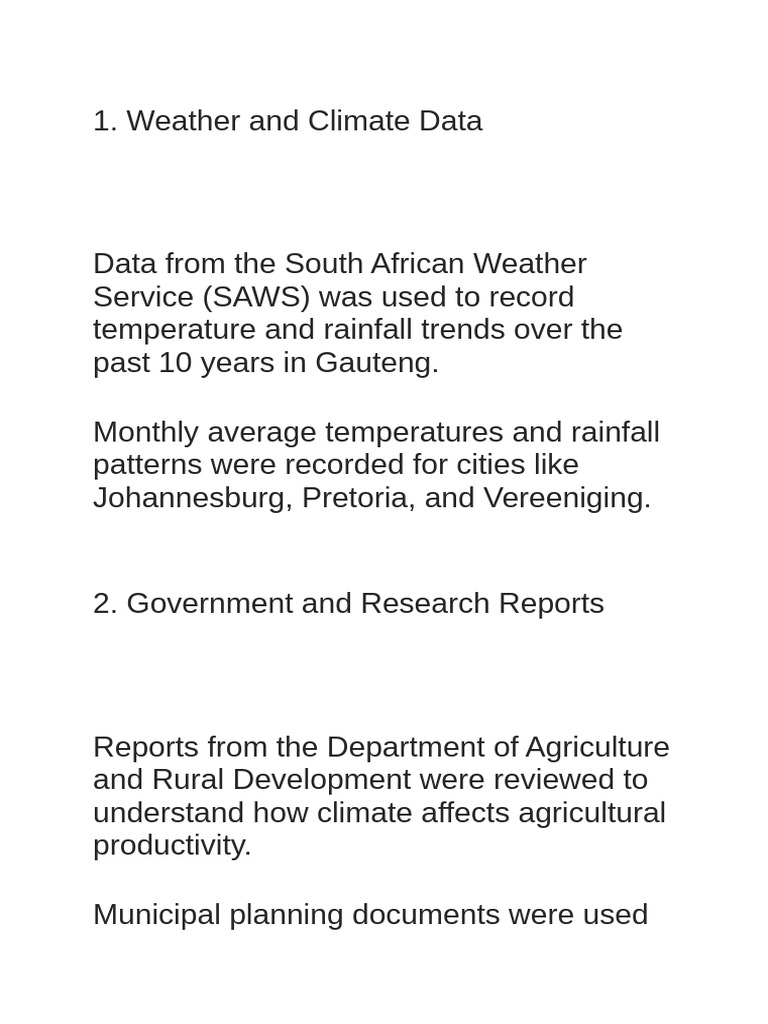 Secondary Data | PDF