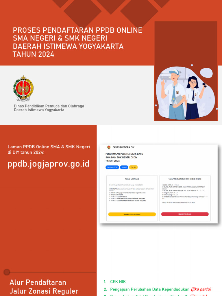 Sosialisasi Proses Pendaftaran PPDB SMA SMK N DIY - 240530 - 152433 | PDF