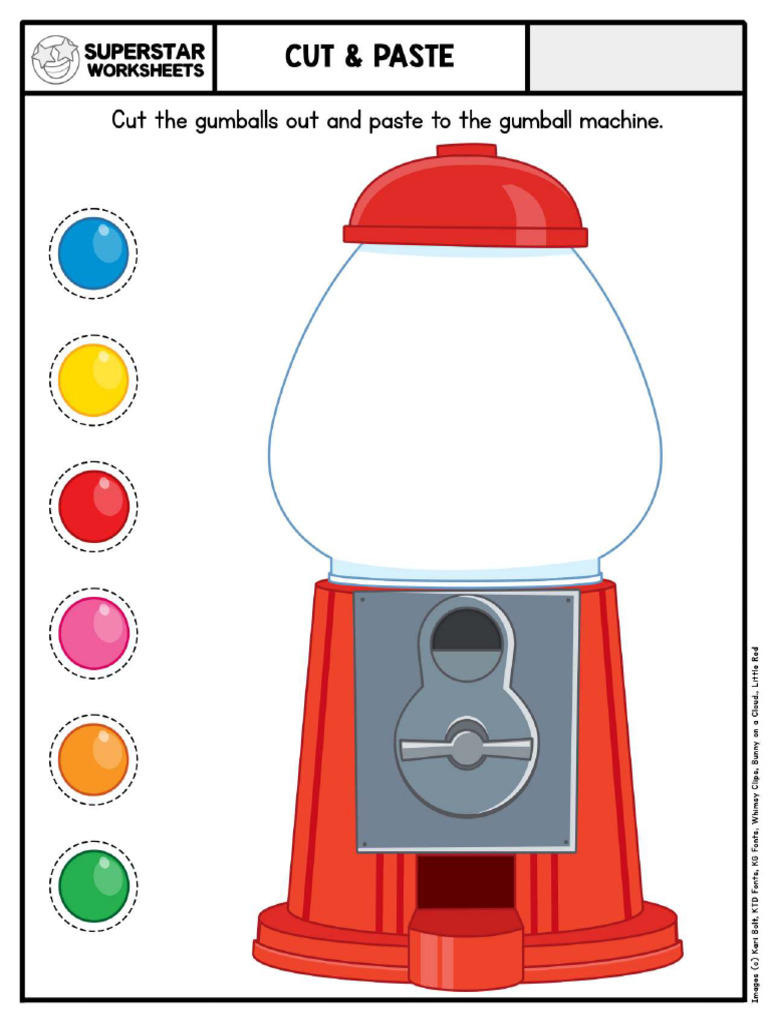 Gumball Cut Paste | PDF