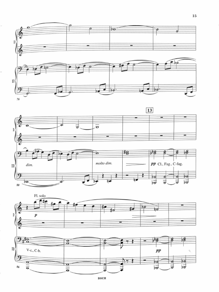 Shostakovich Symphony No.5 PR | PDF | Carmen | Symphony