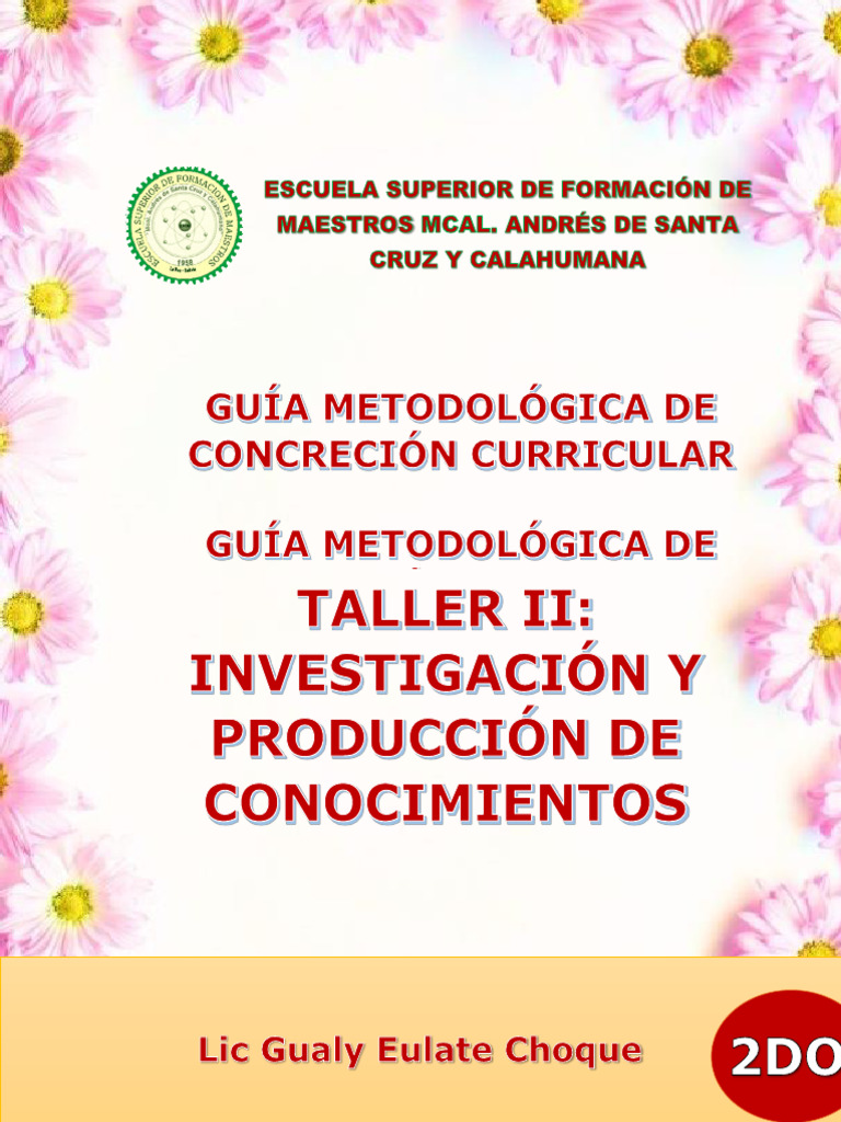 2do-Guia Practica Educatva Pec Imprimir | PDF | Conocimiento | Enseñando
