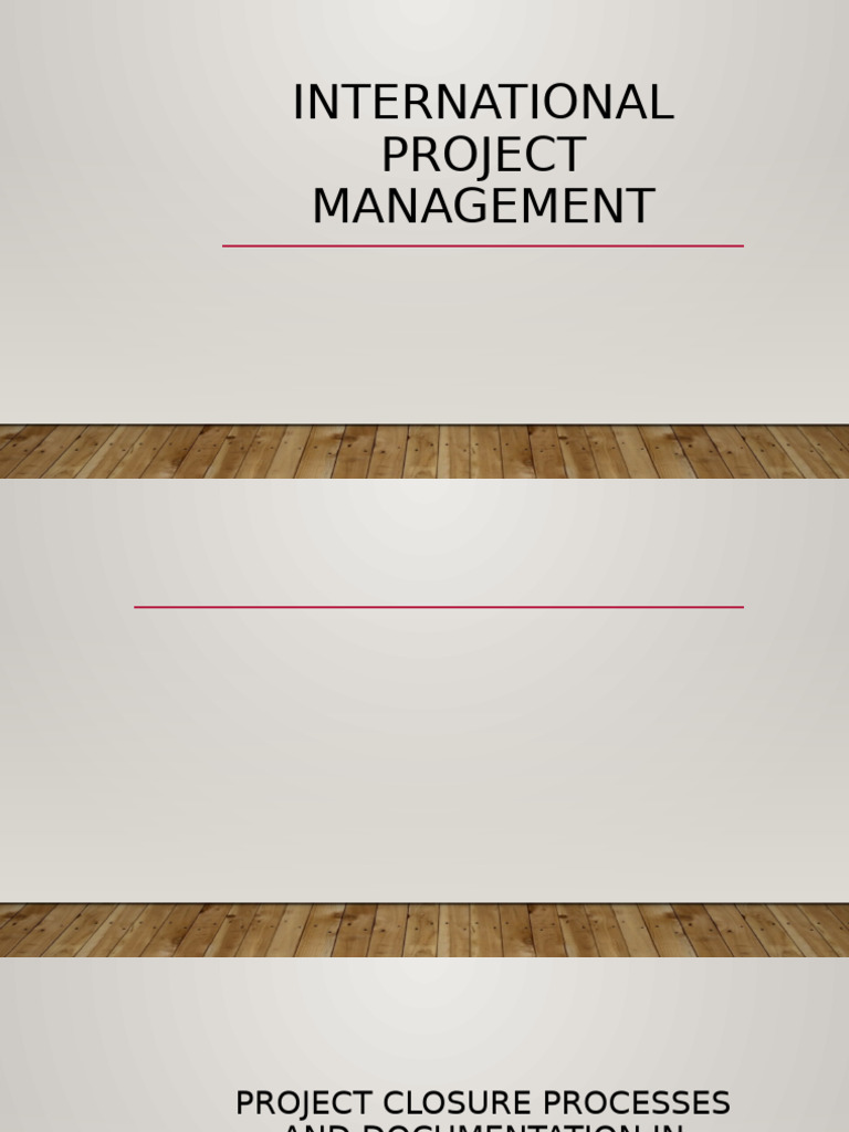 International Project Management5 | PDF | Project Management | Performance Indicator