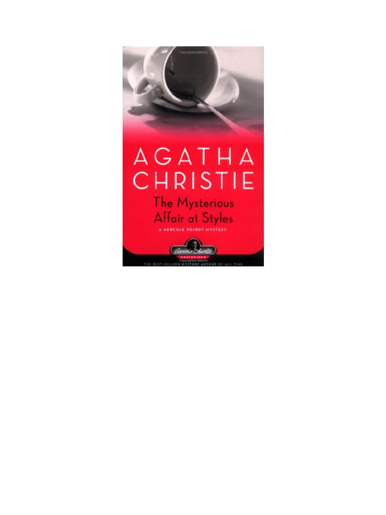 The Mysterious Affair at Styles-Agatha Christie - Hercule Poirot | PDF | Hercule Poirot | The ...