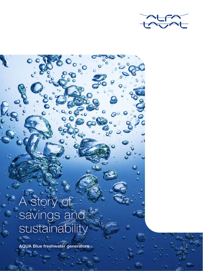 Alfa Laval Aqua Blue Freshwater Generators Product Brochure En | PDF ...