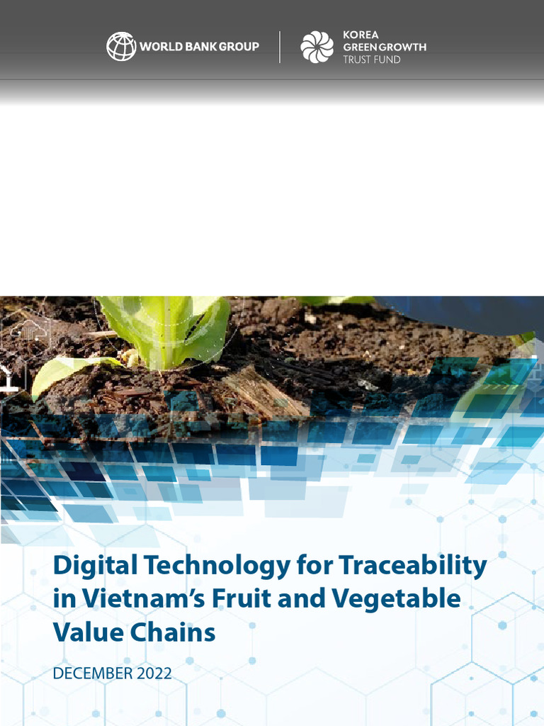 Digital Technology For Traceability - 0 | PDF | Food Safety ...