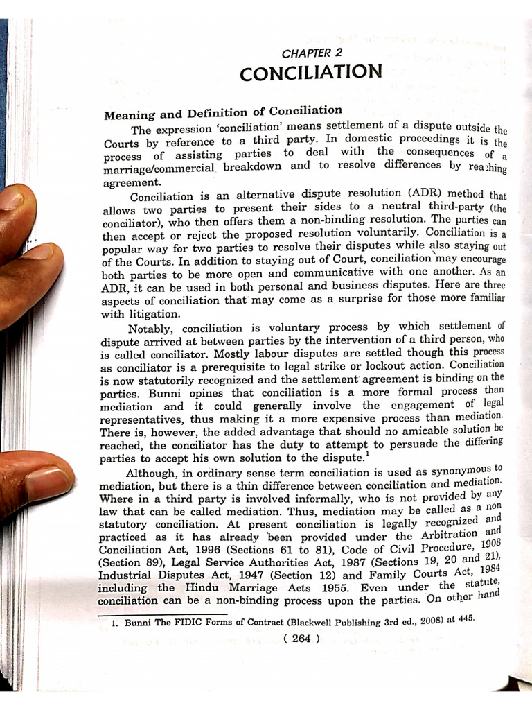Conciliation | PDF