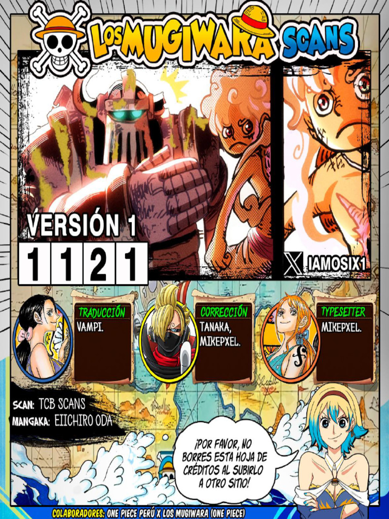 One Piece 1121 | PDF