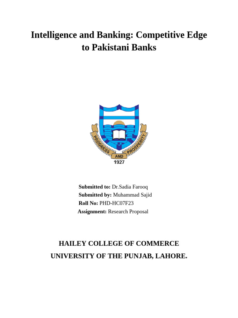 AI's Impact on Pakistani Banking Performance | PDF | Artificial ...