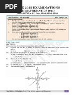 Class 12 Maths Blueprint 2025 | PDF | Derivative | Integral