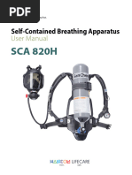 SCBA Standard Operating Procedure Guide | PDF | Breathing | Gases