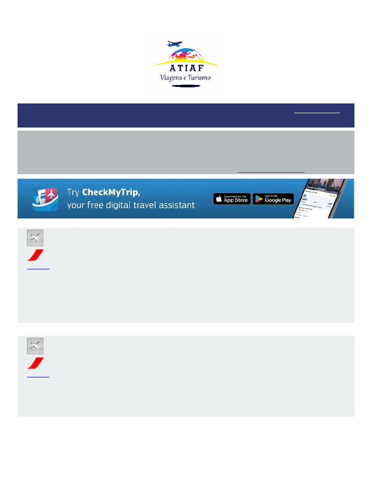 Itinerary For MR FELIZ PEDRO MANUEL On 08AUG2025 From LAD | PDF | Civil ...