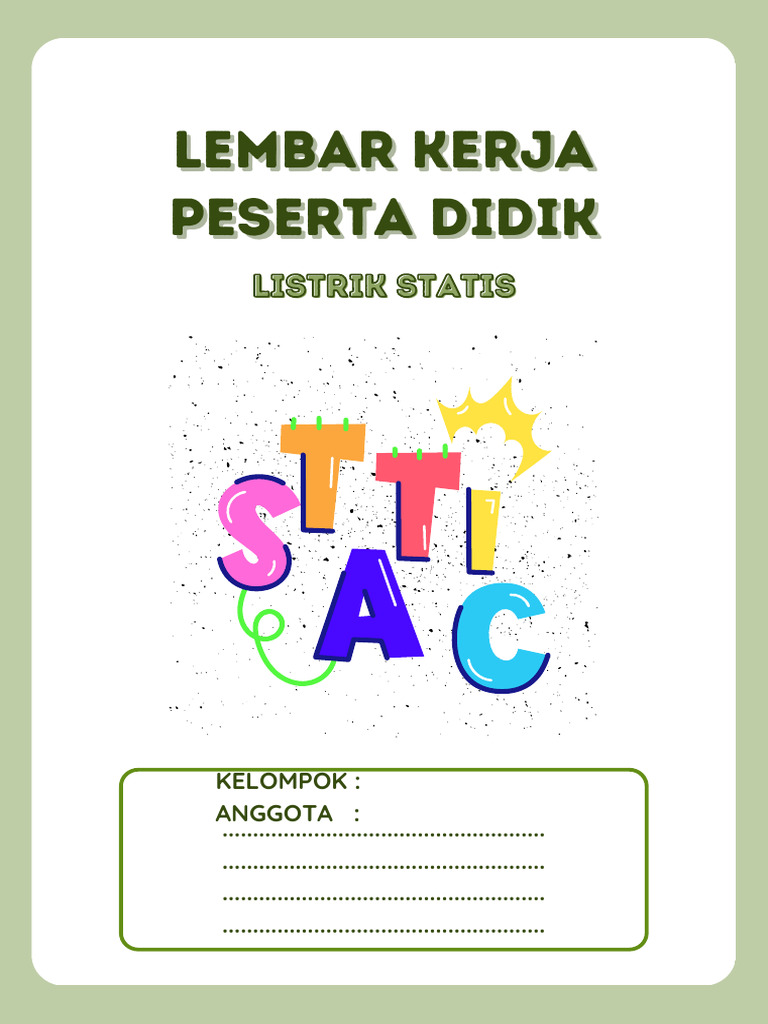 LKPD Listrik Statis | PDF