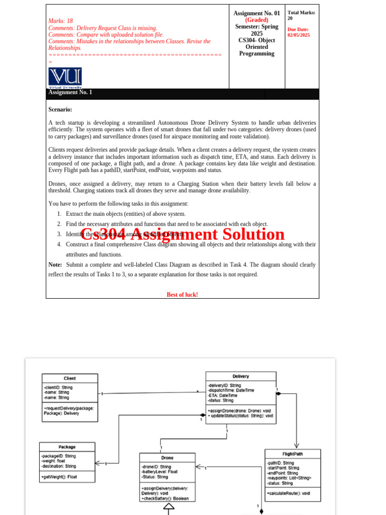 MRK - Spring 2025 - CS304 - 1 - BC220206165 | PDF