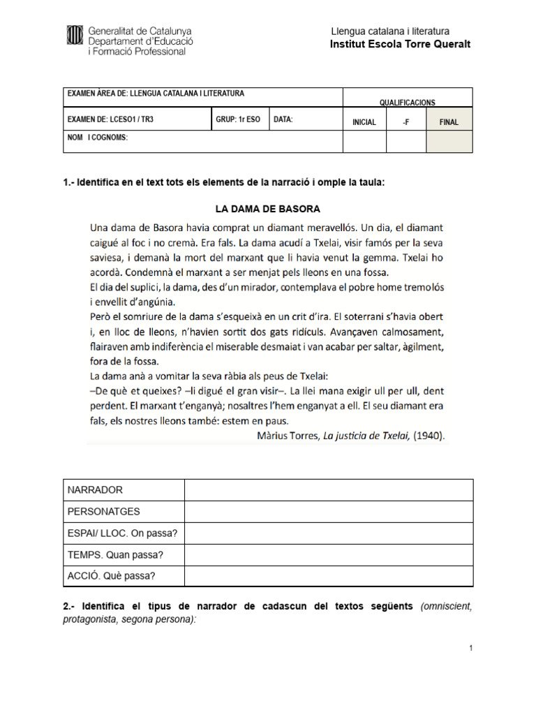 Trimestral 3 PI | PDF