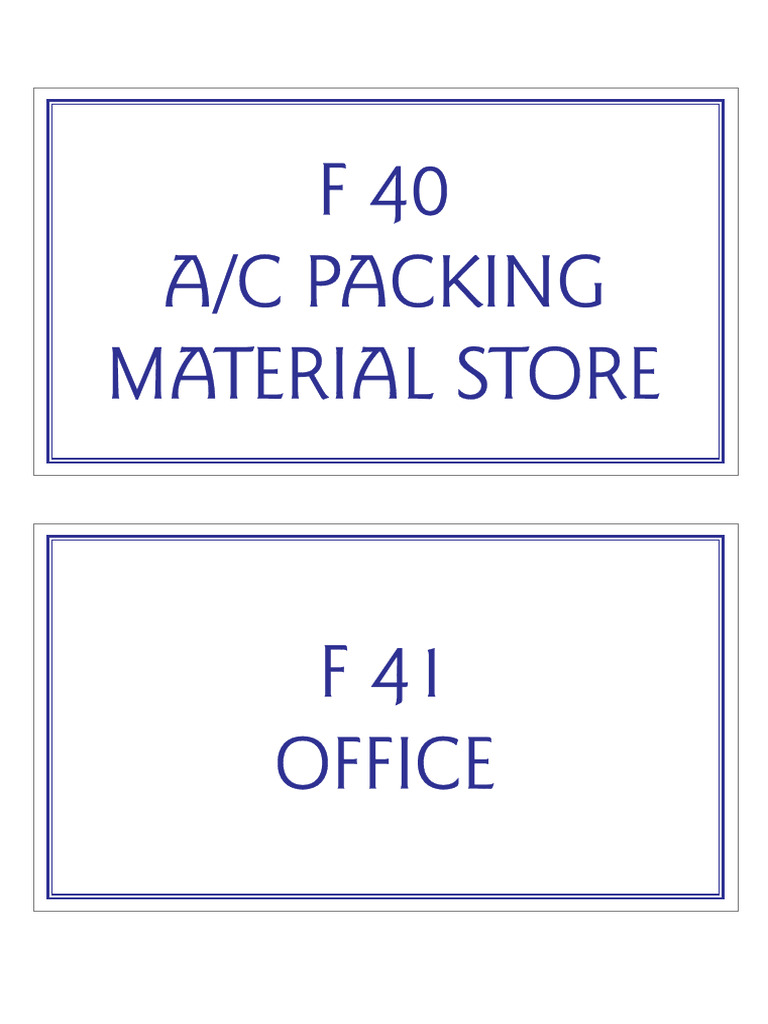 Door Label PM CD 16-12-24 - 062012 | PDF