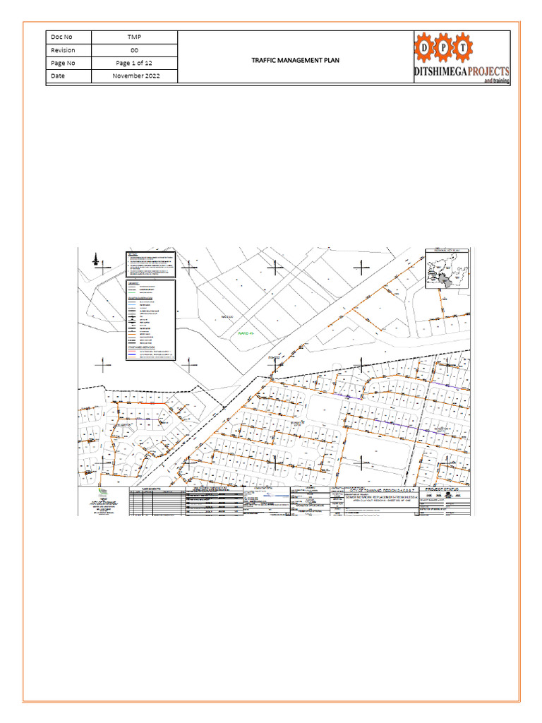 Area C Traffic Management Plan | PDF | Traffic | Road